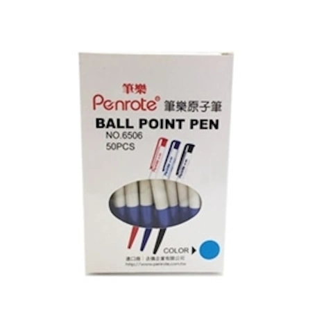 Penrote筆樂 6506 自動原子筆 (一盒)(黑.藍.紅)
